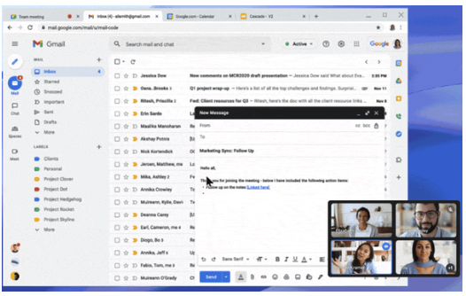 Multitask with Picture-in-Picture Mode for Google Meet | UNLV Information Technology